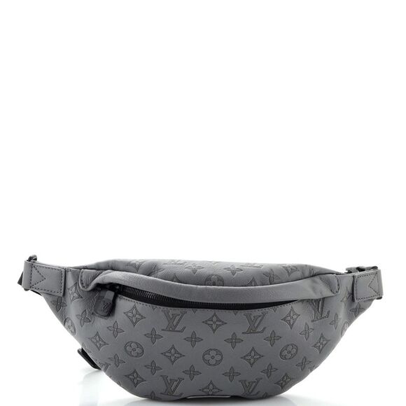 Louis Vuitton | Bags | Louis Vuitton Discovery Bumbag Monogram Shadow Leather Pm Gray | Poshmark